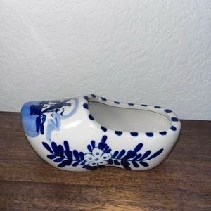 Art | Vintage Porcelain Dutch Clog Bloom Rite Planter | Poshmark